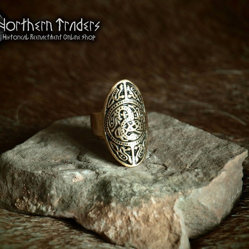 Anglo-saxon Ring From Æthelswith - Etsy