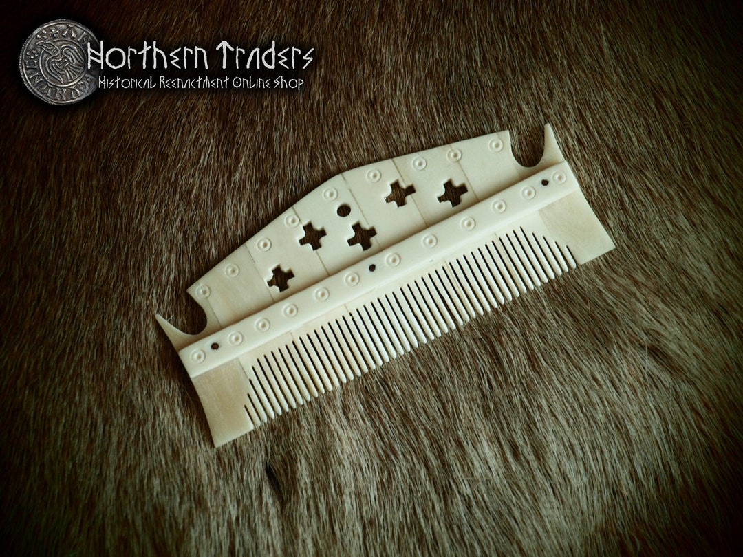 Decorated Viking Comb - Etsy