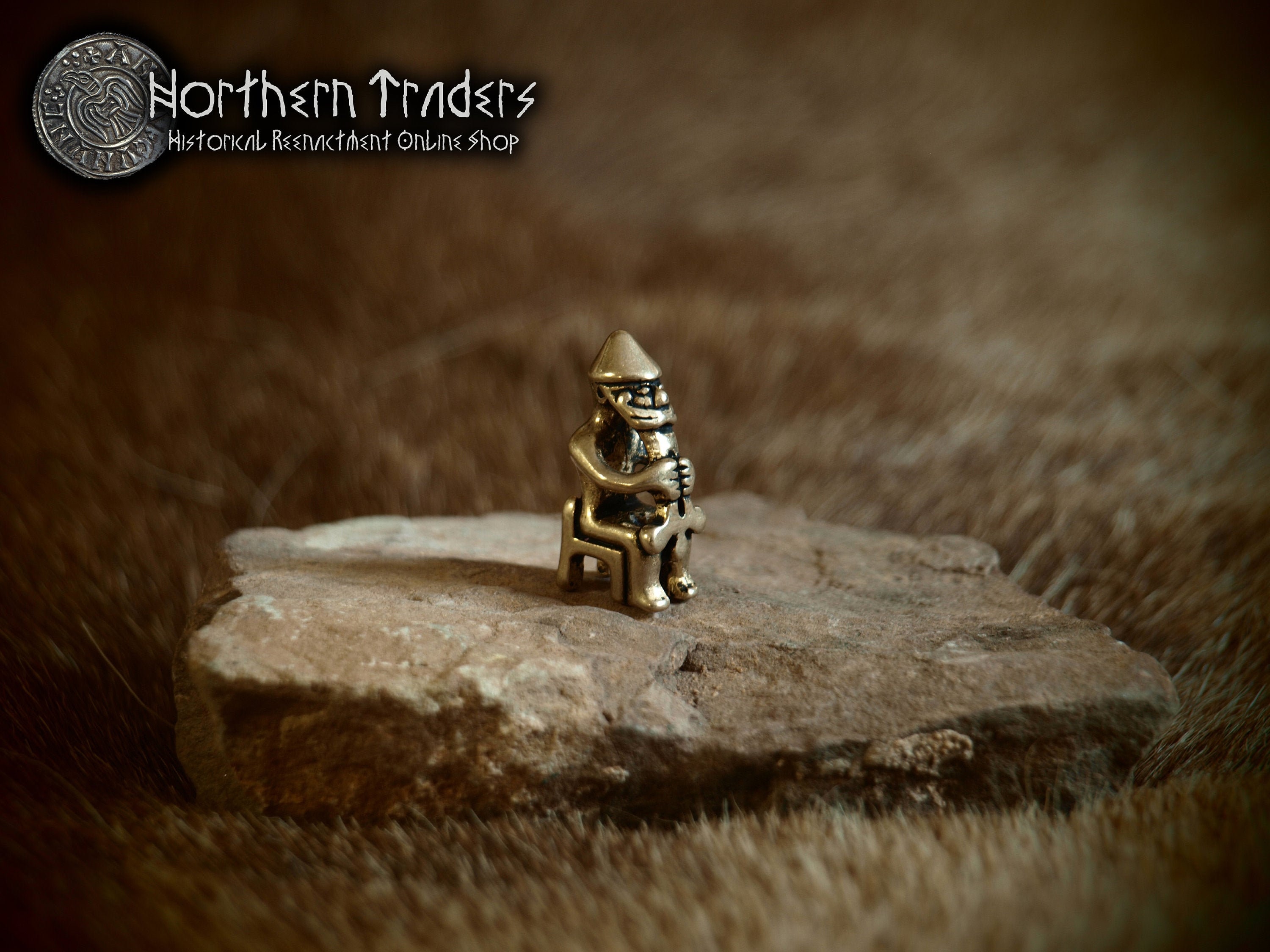 Mini Thor Statuette From Eyrarland Pendant Size | Etsy