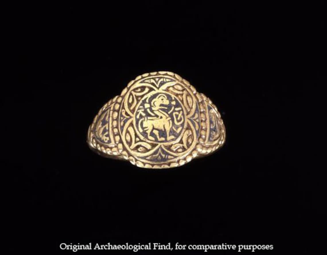 Anglo-saxon Ring From Æthelswith | Etsy