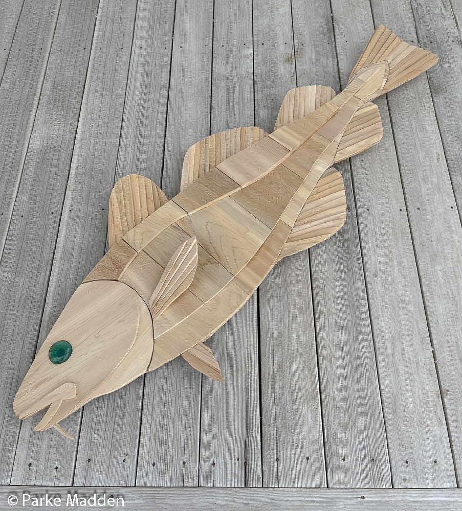 Shingle Style Cod Fish - Etsy