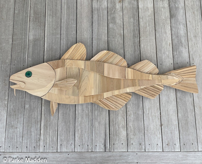 Shingle Style Cod Fish - Etsy