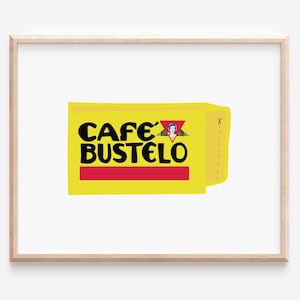 Printable Bustelo Coffee Art Print | Printable Miami Wall Art | Coffee ...