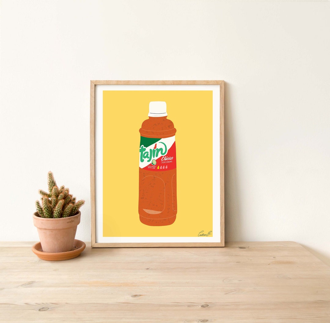 Printable Tajin Art Print | Latina Latino Wall Art | Tajin Seasoning ...