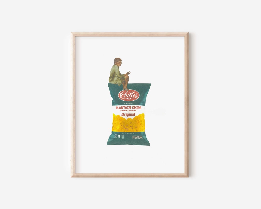 Printable Plantain Chips Art Print | Printable Miami Wall Art ...