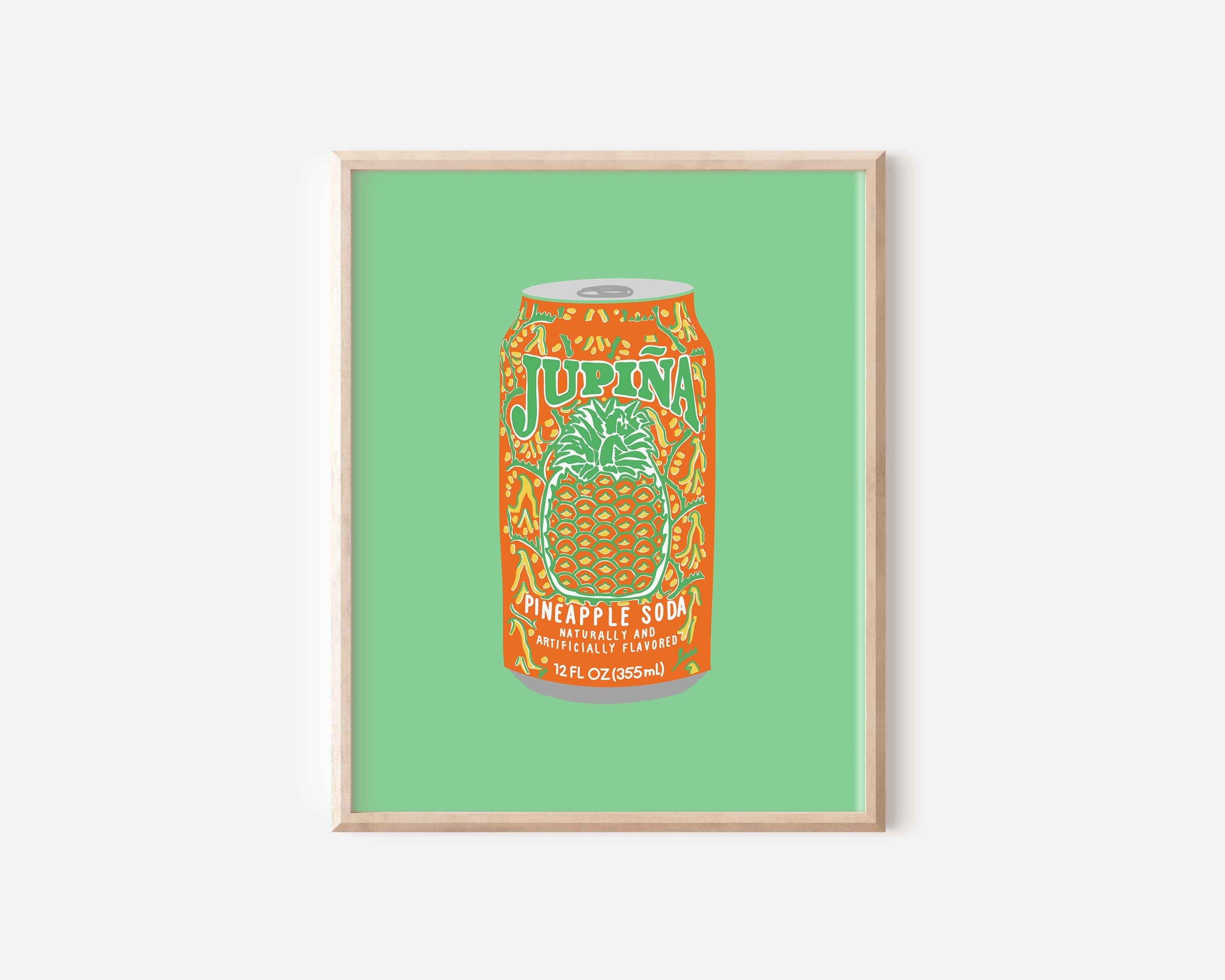 Jupiña Soda Can Art Jupiña Art Miami Art Sosa Art Jupiña Materva Art ...