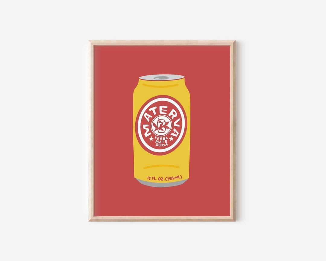 Materva Can Art | Materva Soda | Miami Art | Bustelo Coffee Art Print ...