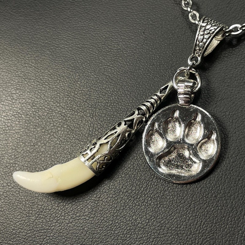 Men's Wolf Tooth Necklace - Etsy