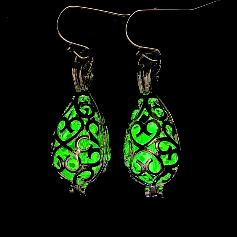 Uranium Glass Jewelry - Etsy