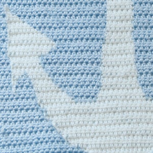 Anchor Baby Blanket Graphgan Pattern - Graphgan Baby Pattern - Anchor ...