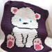 Polar Bear/teddy Bear Graphgan Pattern - Bear Blanket Pattern - Baby ...