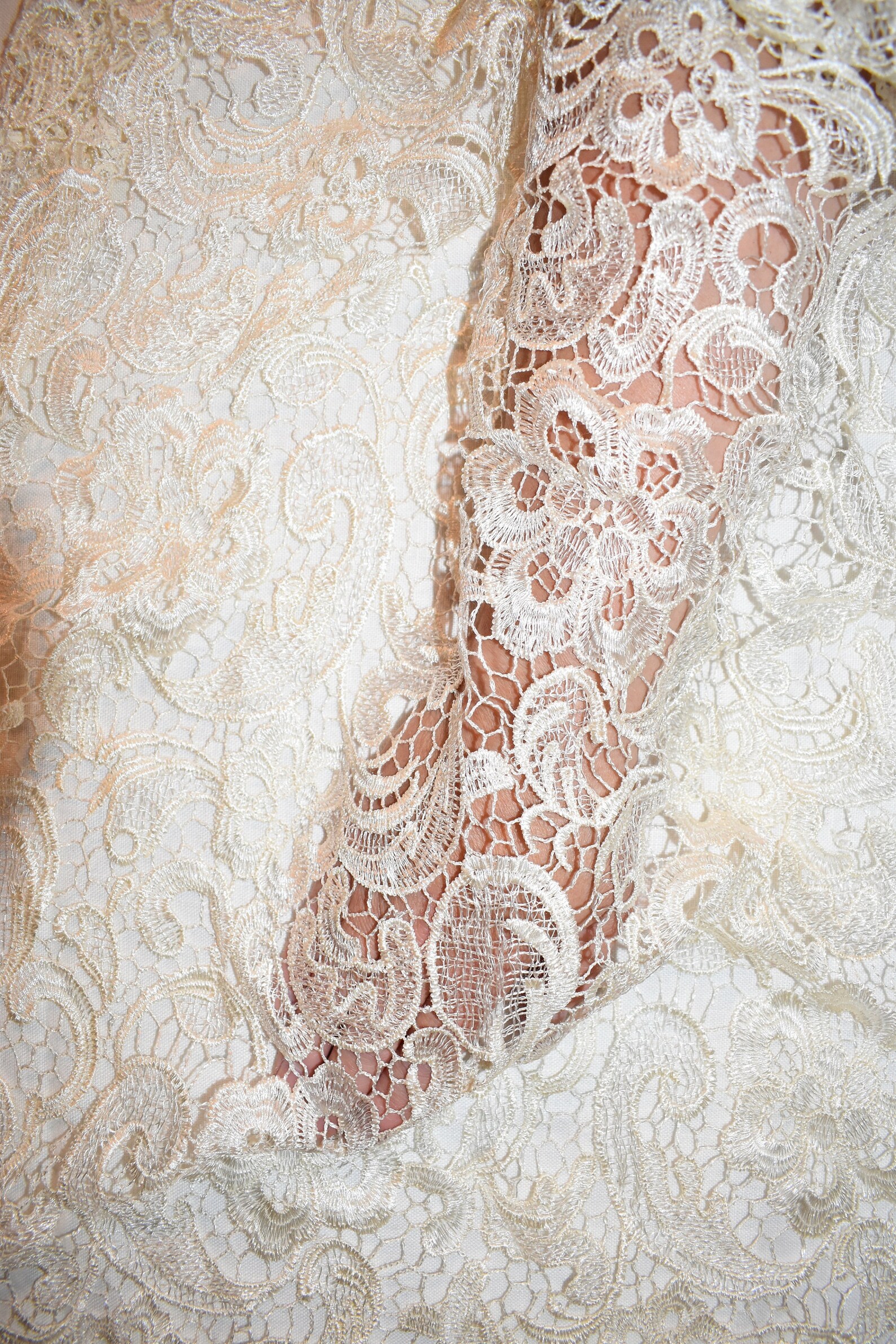 Heavy Lace Romantic Vintage Look Bridal Apparel Special - Etsy