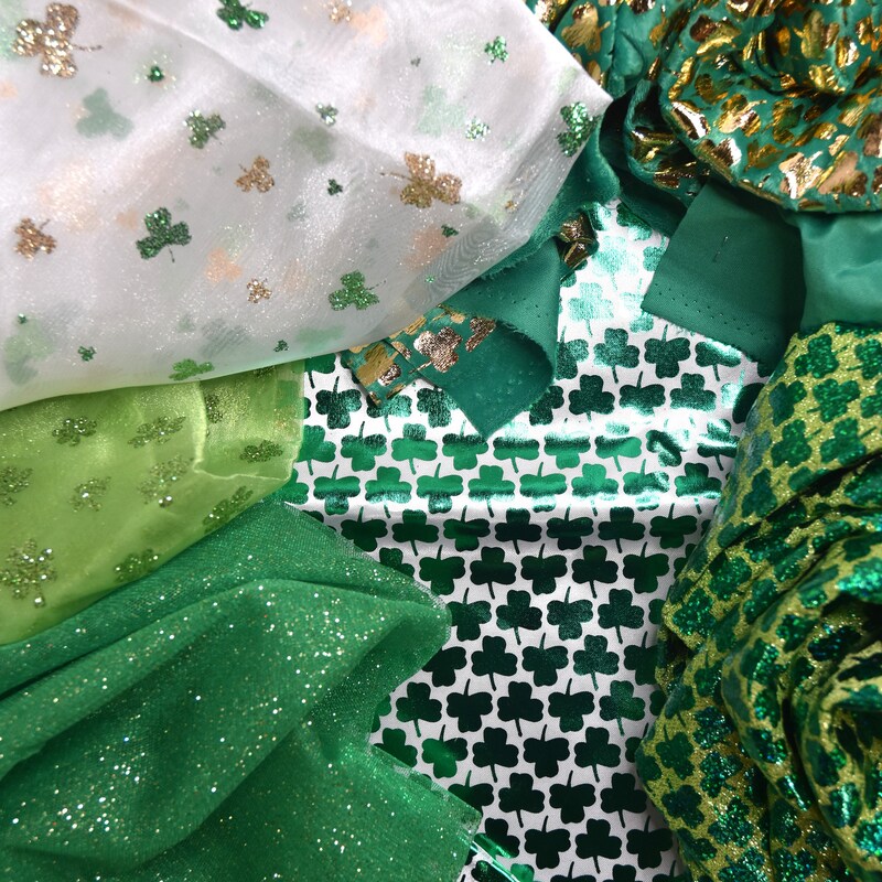 Shamrock Fabric - Etsy