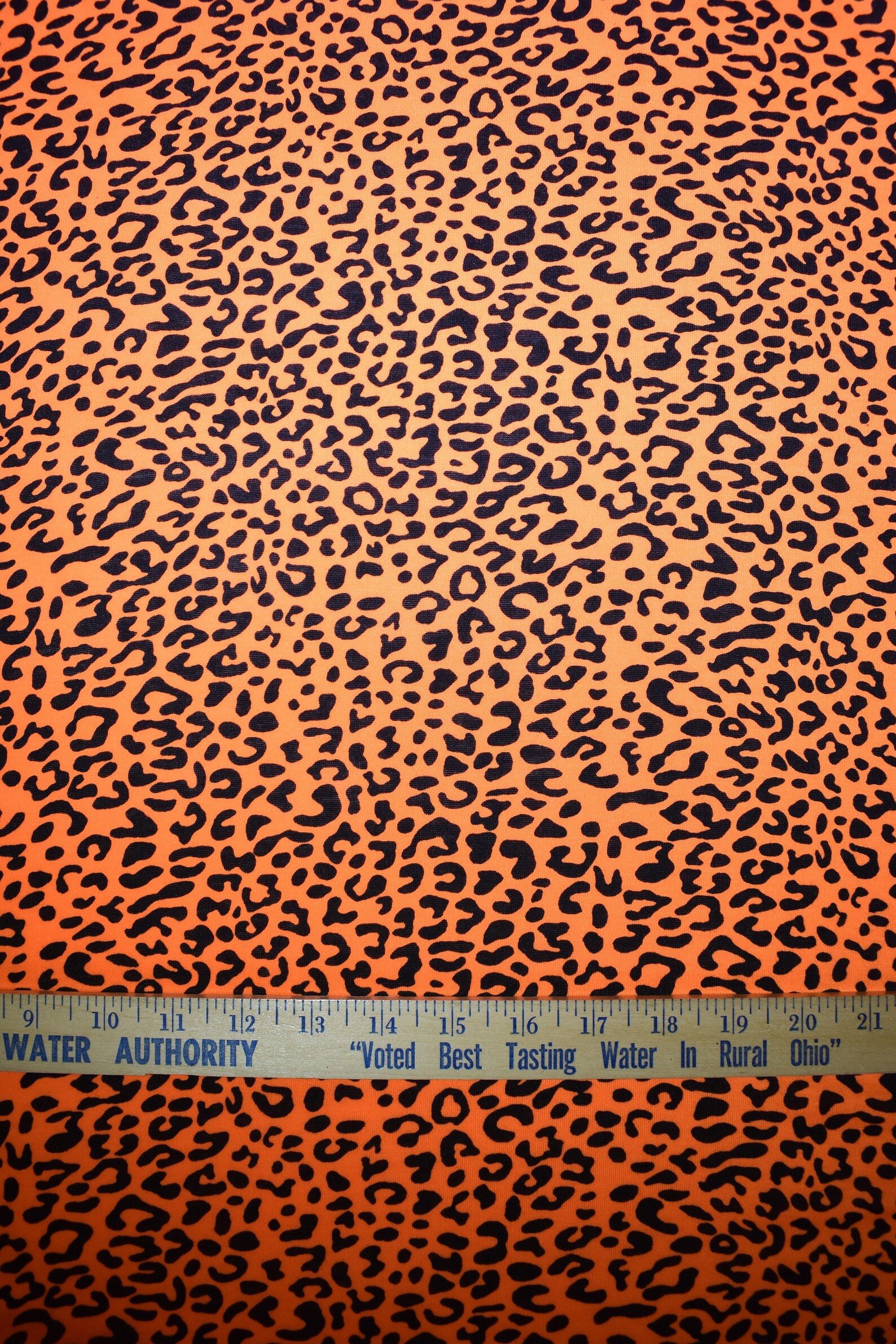 Bright Cheetah Rayon Spandex Knit Apparel Fashion Halloween - Etsy