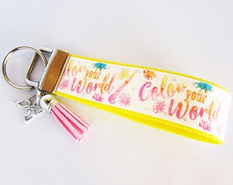 Be Your Own Kind Of Beautiful Key Fob Inspirational Key Fob | Etsy