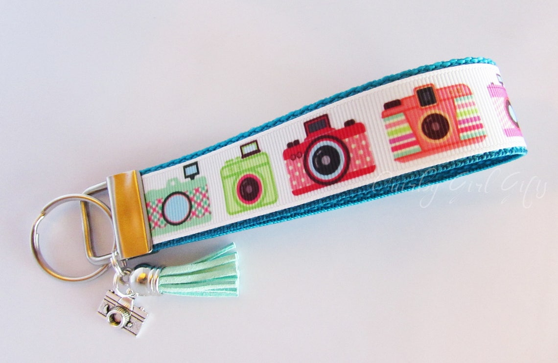 Camera Key Fob - Camera Keychain - Photography Key Fob Gift - Collector ...