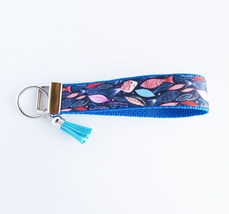 Fish Key Fob - Fish Wristlet - Fish Keychain - Fish Key Holder - Fish ...
