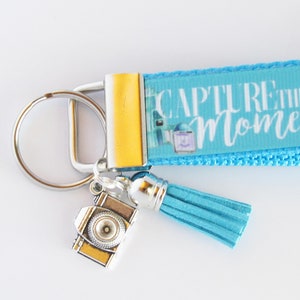 Camera Key Fob - Photography Key Fob - Camera Keychain - Photographer ...