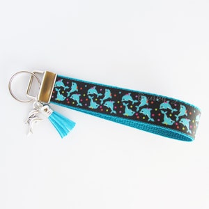 Dolphin Key Fob - Dolphin Keychain - Sea Life Key Fob - Ocean Creature ...