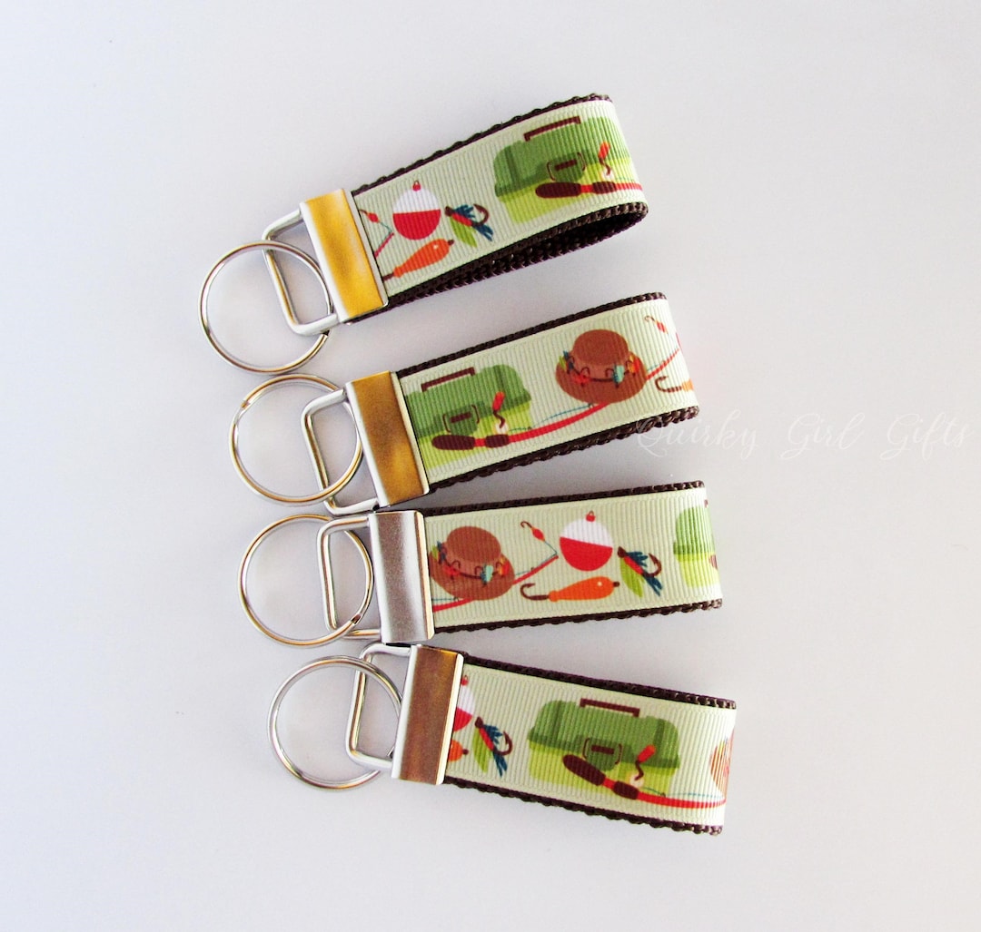 ONE Mini Fishing Key Fob - Fishing Keychain - Tackle Box Key Fob ...