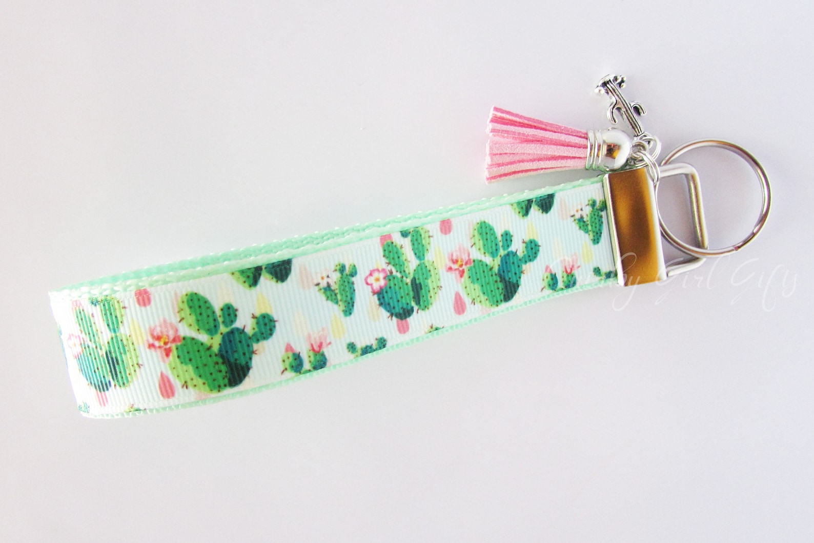 Cactus Key Fob Cactus Keychain Succulent Key Fob Cactus - Etsy
