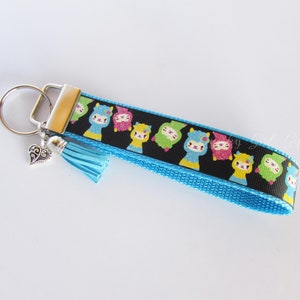 Llama Key Fob - Llama Keychain - Llama Key Ring - Llama Wristlet ...