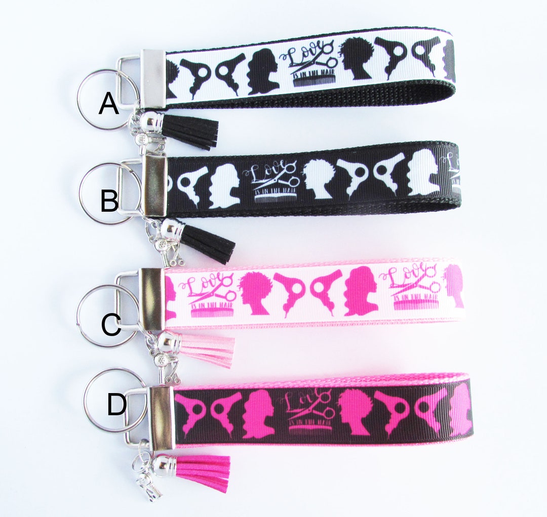 Hair Stylist Key Fob Hair Stylist Key Chain Hair Dresser - Etsy