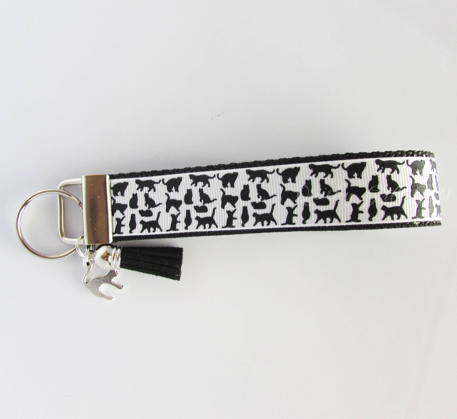 Cat Key Fob Cat Keychain Kitten Key Fob Kitten Key Chain | Etsy