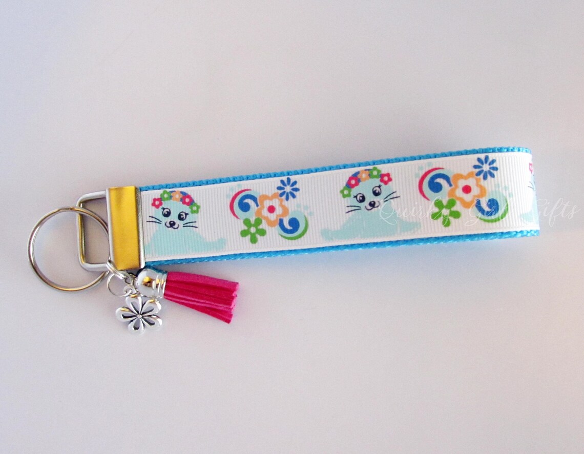 Seal Key Fob Sea Lion Key Fob Otter Key Fob Seal Key | Etsy