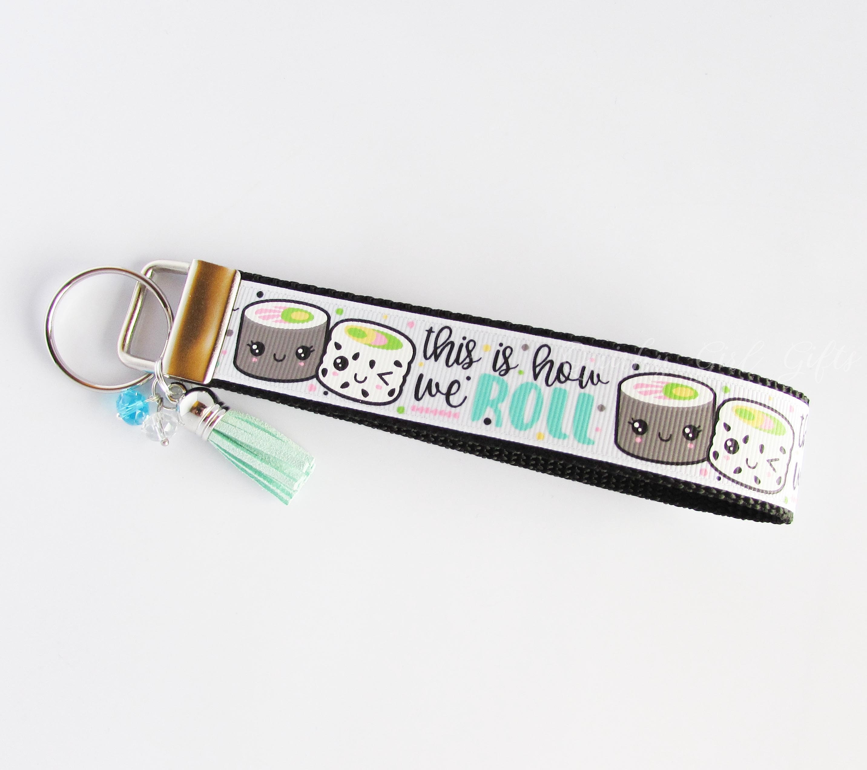 Sushi Key Fob Sushi Keychain Sushi Roll This Is How I | Etsy