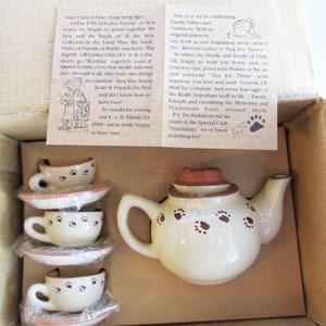 Vintage Boyds Brewing FOB Mini-tea Set - Caitlyns Berriweathers Tea for ...