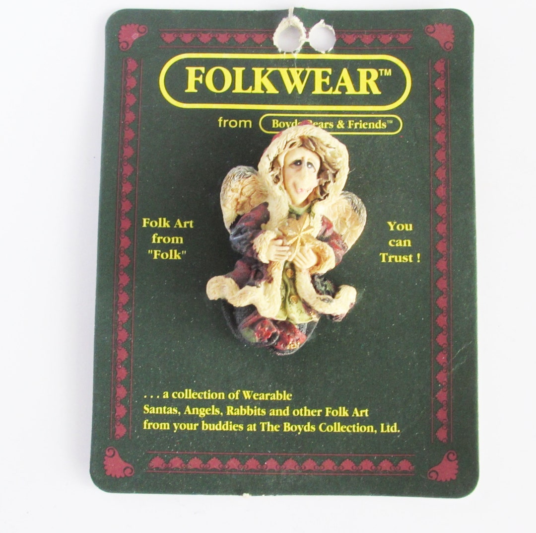 Vintage Boyds Angel Pin Minervas Flight - Collectible Boyds Angel ...