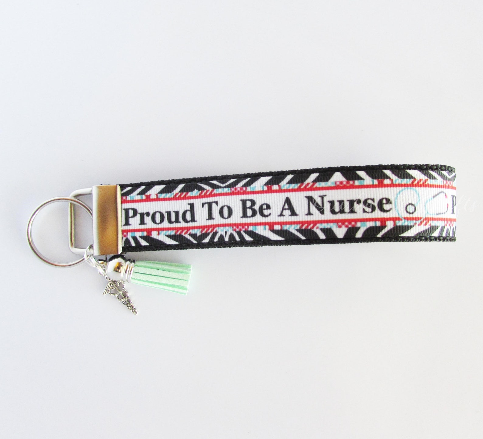 Nurse Key Fob Proud to be a Nurse Key Chain Nurse Gift | Etsy
