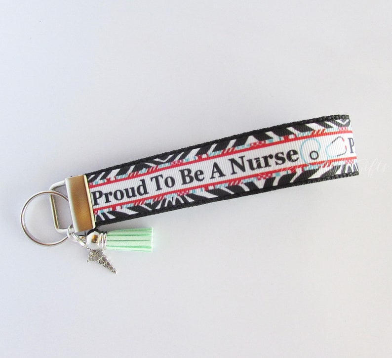 Nurse Key Fob Proud to Be a Nurse Key Chain Nurse Gift | Etsy