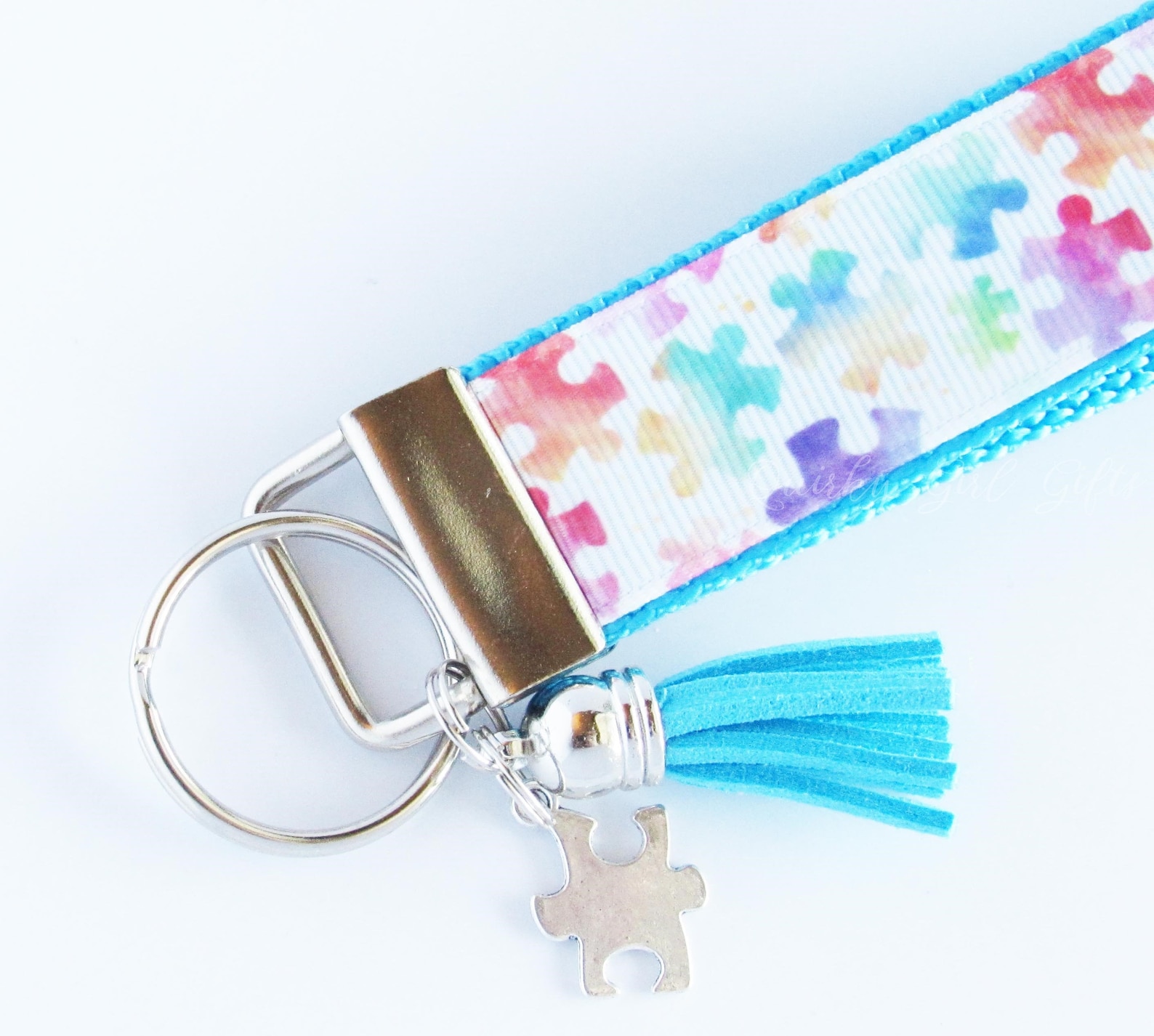 Autism Key Fob Puzzle Key Fob Autism Keychain Puzzle | Etsy