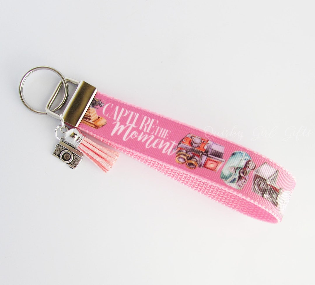 Camera Key Fob - Capture the Moment - Camera Keychain - Camera Wristlet ...