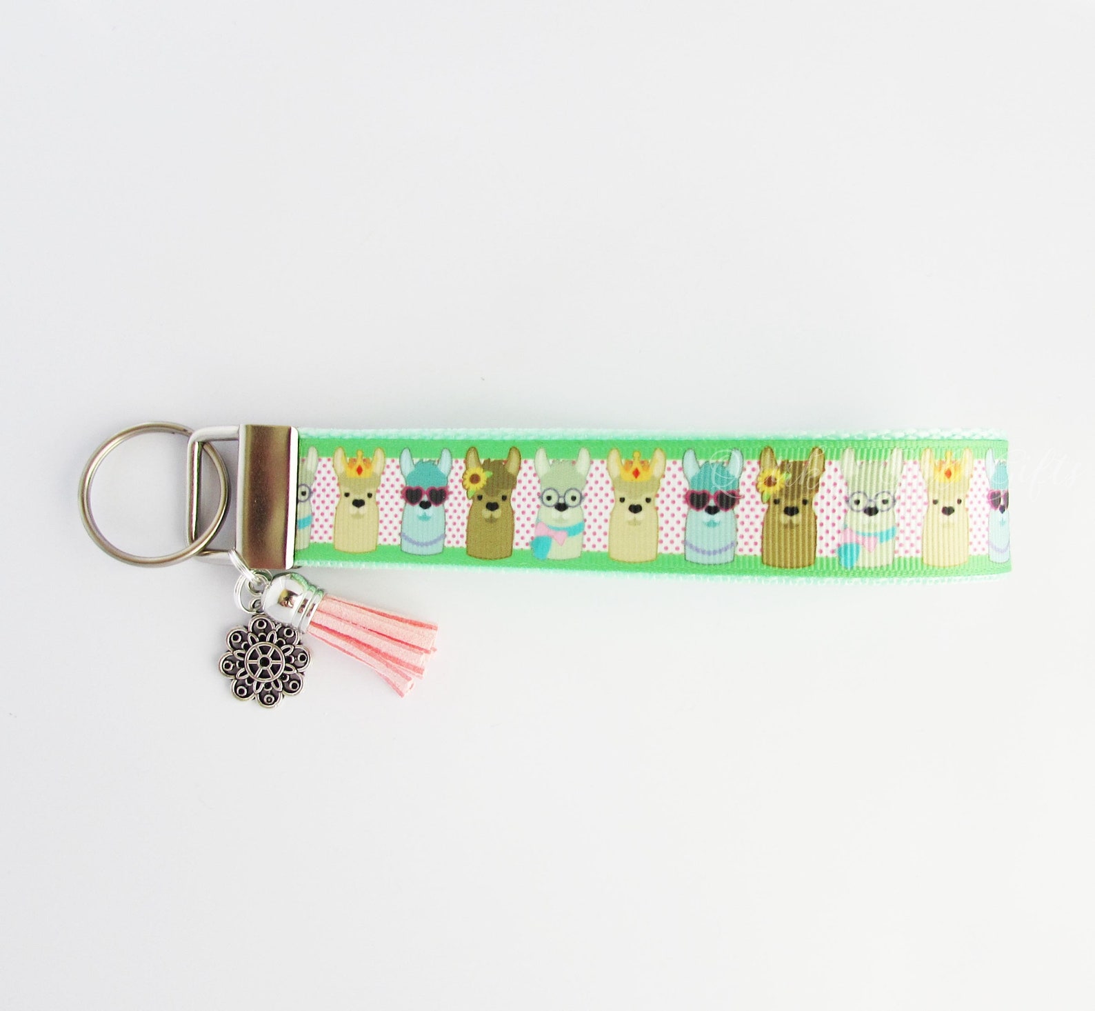 Llama Key Fob Llama Keychain Animal Key fob Llama | Etsy