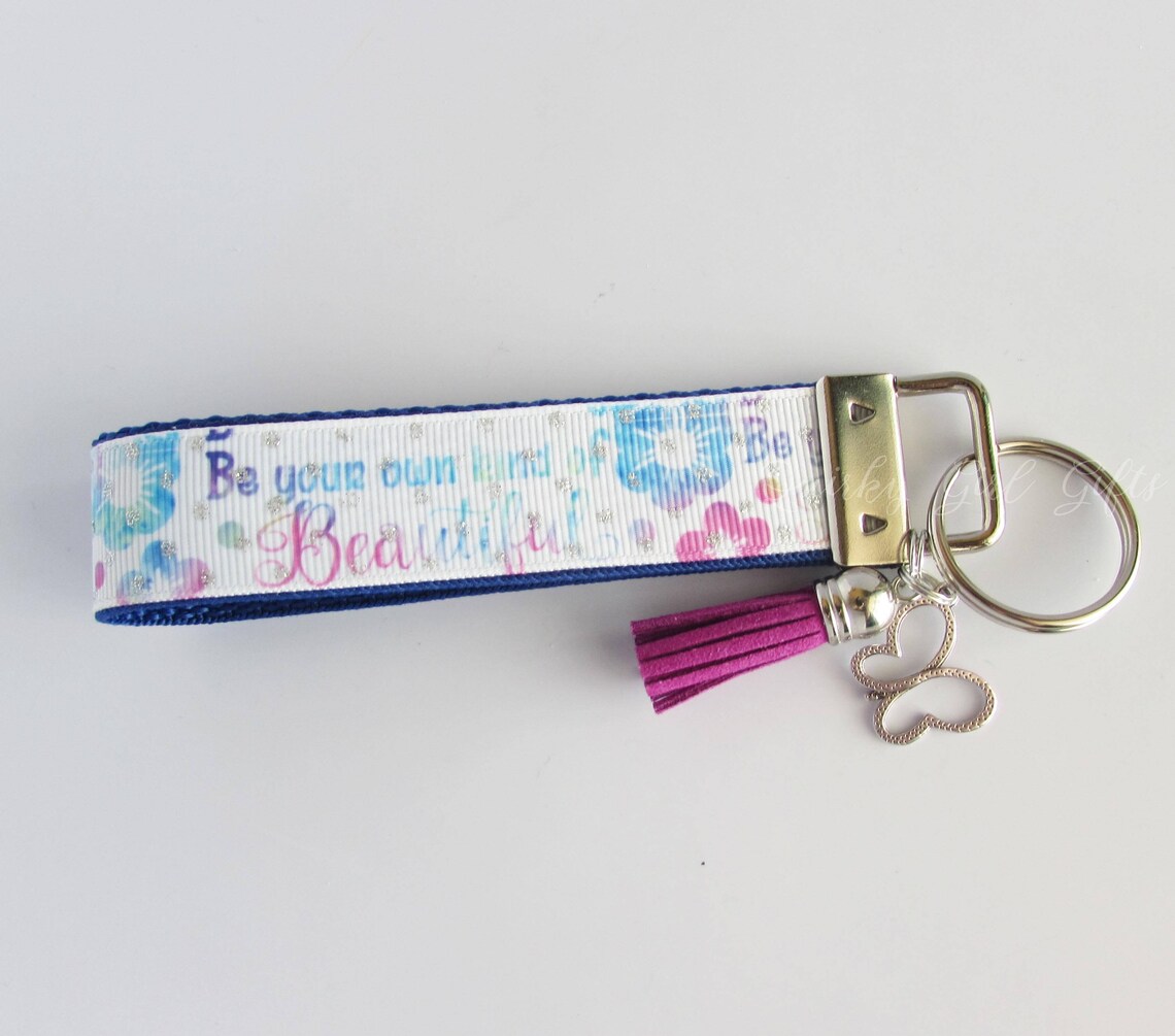 Be Your Own Kind of Beautiful Key Fob Inspirational Key Fob | Etsy