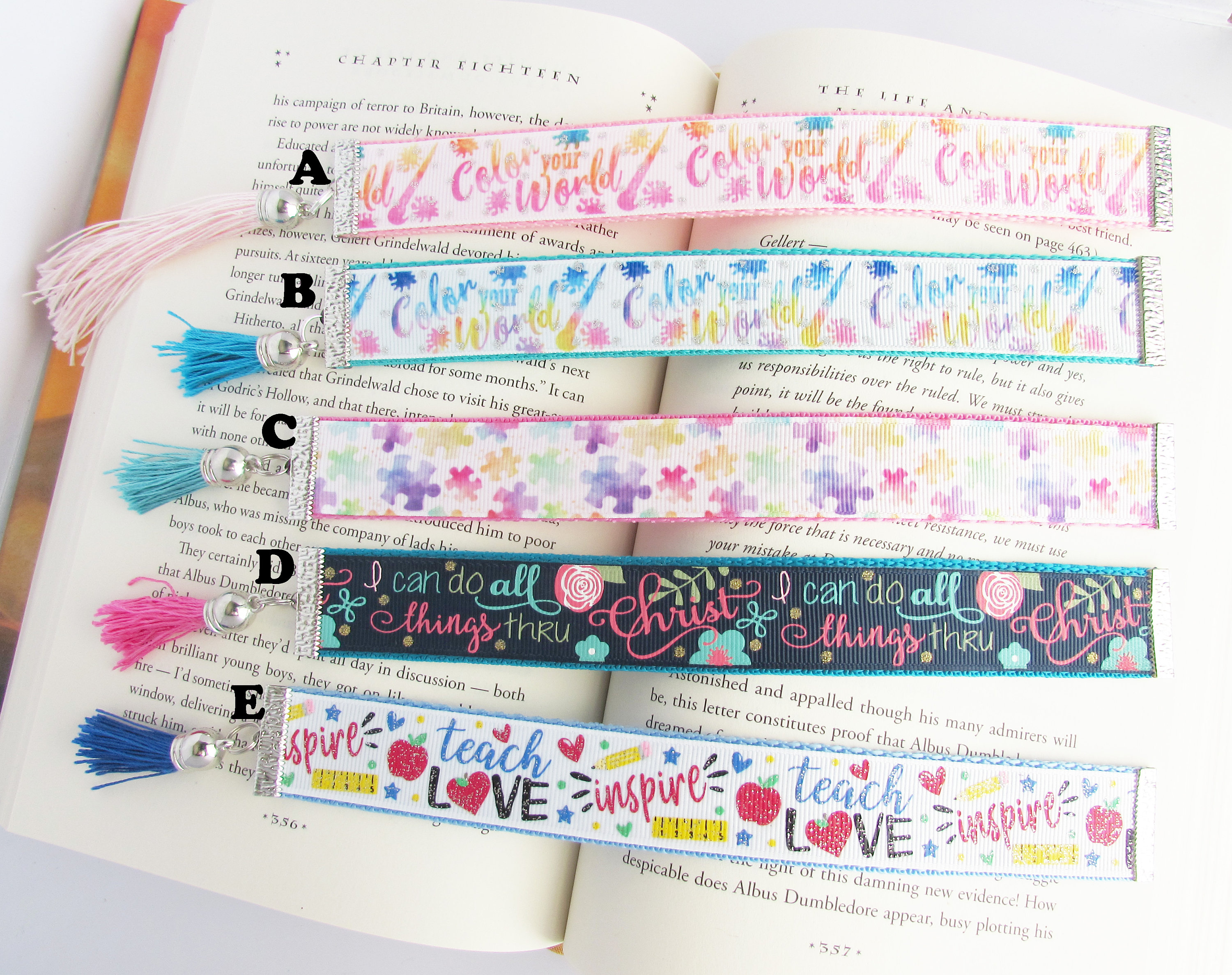 Color Your World Bookmark Autism Bookmark Christian - Etsy