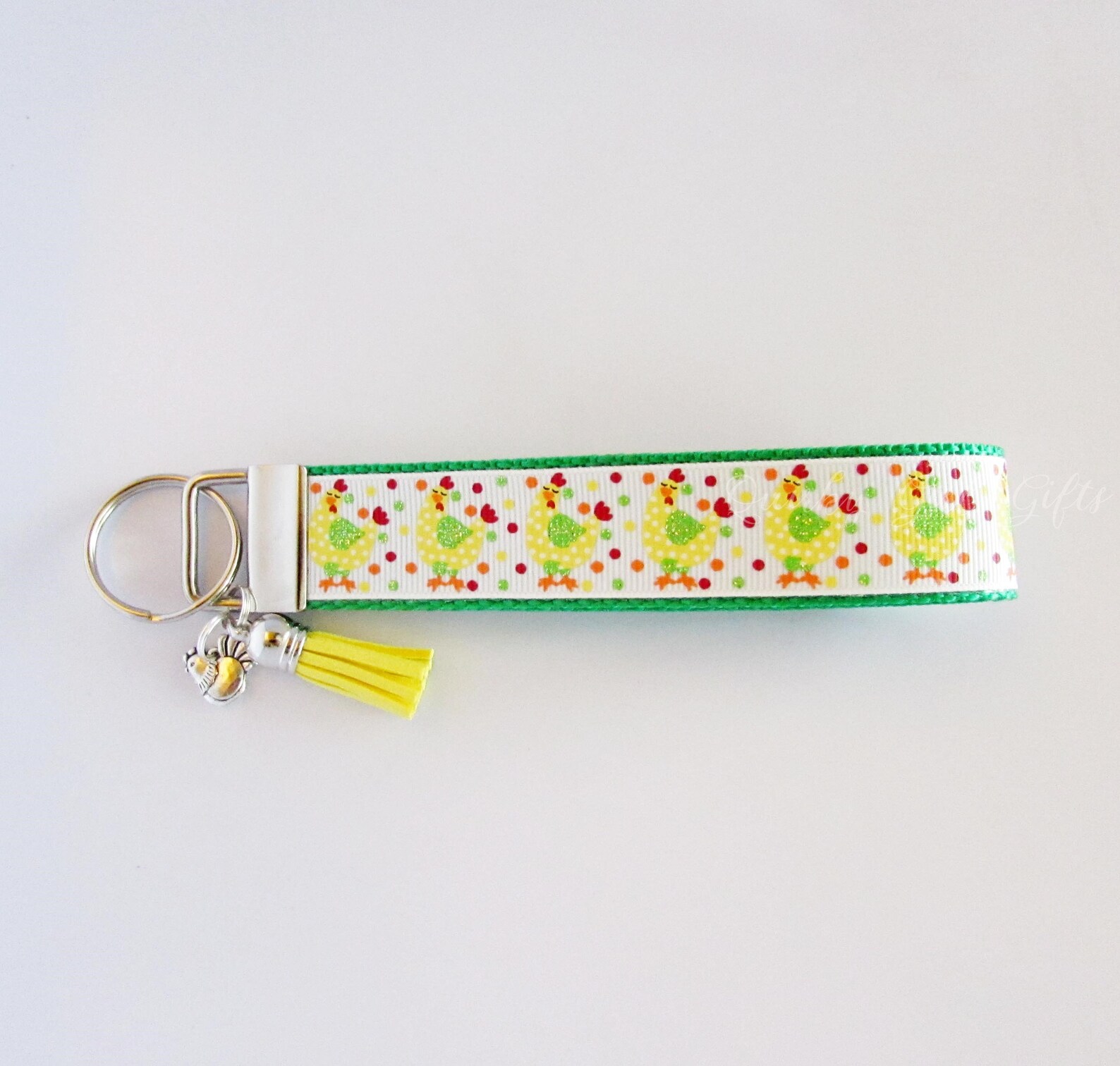 Rooster Key Fob Rooster Keychain Hen Key Fob Chicken Key | Etsy