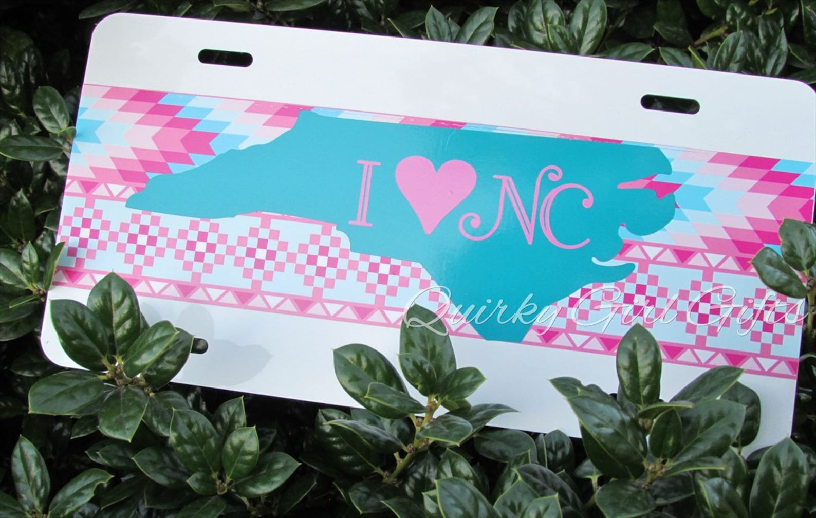 Limited Edition North Carolina I Love NC Car Tag-license - Etsy