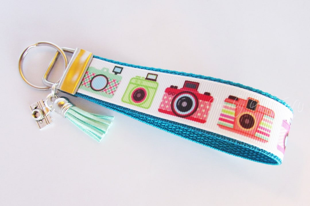 Camera Key Fob - Camera Keychain - Photography Key Fob - Photographer ...