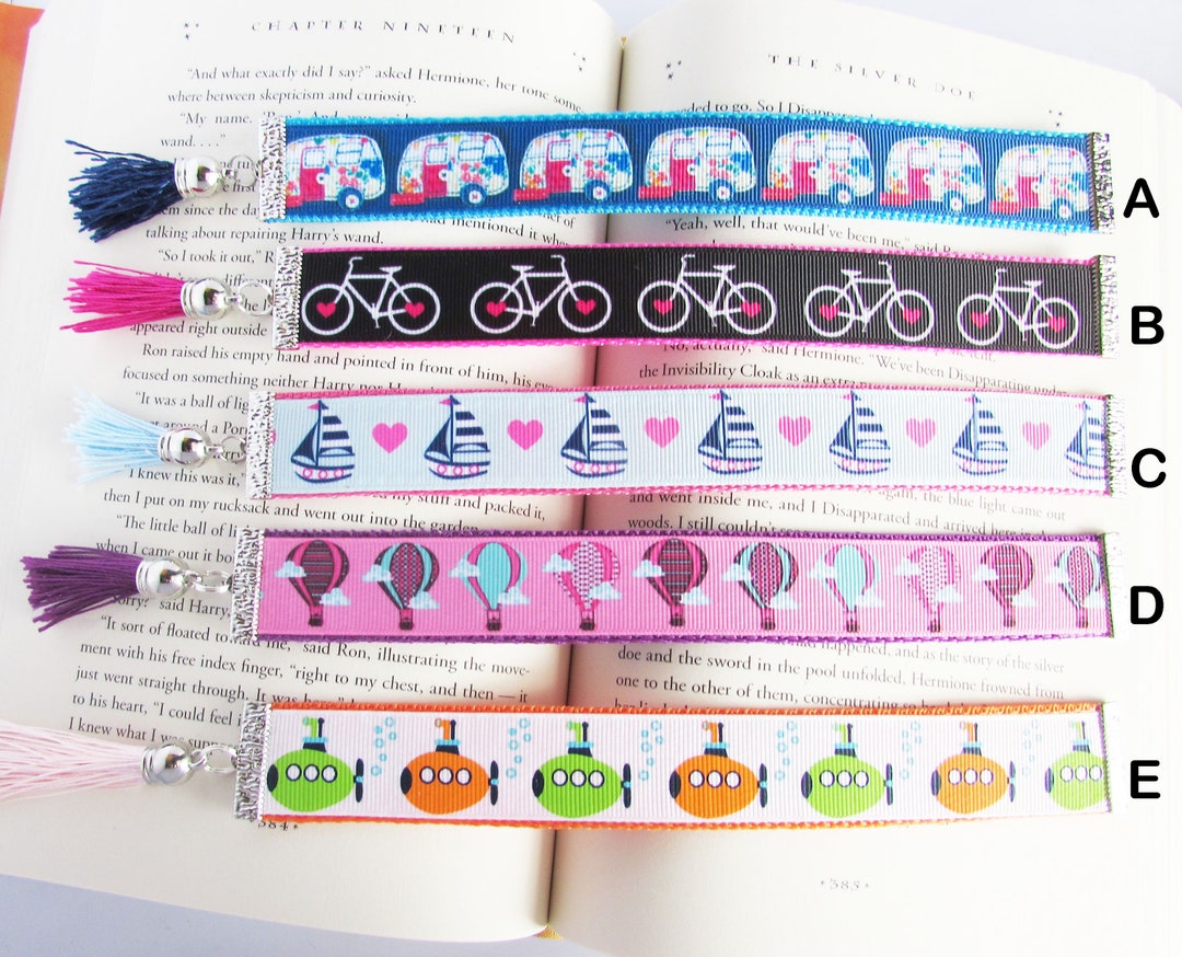 Camper Bookmark Bike Bookmark Boat Bookmark Hot Air - Etsy
