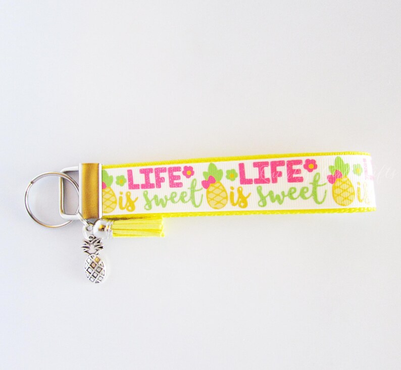Pineapple Key Fob - Life is Sweet Pineapple Key Fob - Pineapple ...