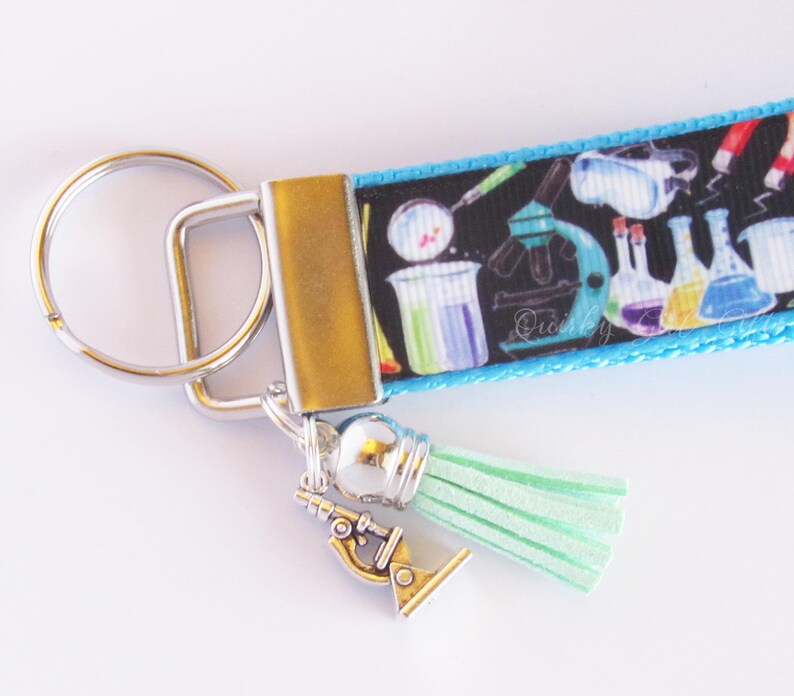 Science Key Fob Science Key Chain Chemistry Key Fob | Etsy