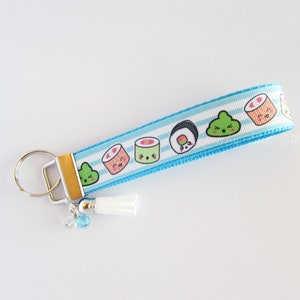 Sushi Key Fob Sushi Keychain Food Key Fob Sushi Lover Gift Key Fob ...