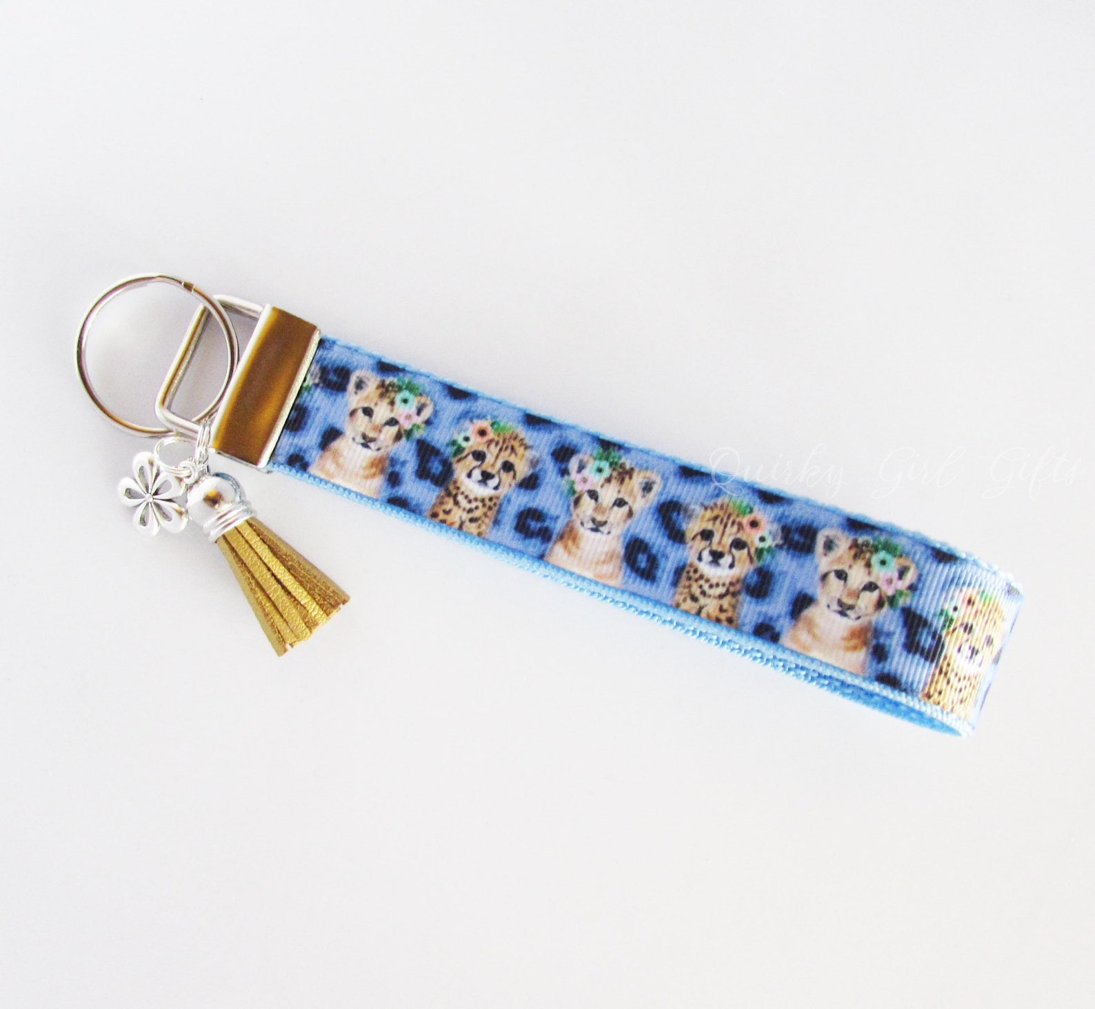 Baby Lion Key Fob Cheetah Key Fob Leopard Key Fob Feline - Etsy