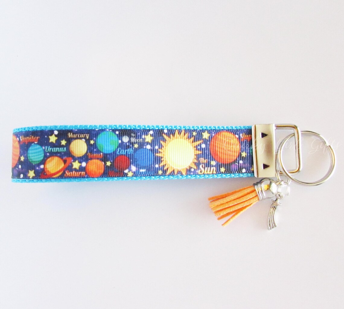 Planet Key Fob Solar System Key Fob Space Key Fob Planet - Etsy