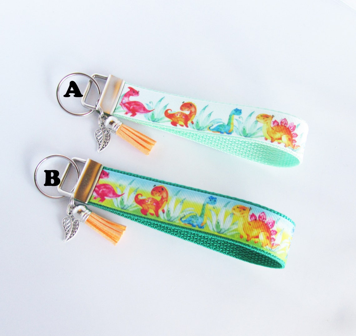 Dinosaur Key Fob Dinosaur Keychain Tyrannosaurus - Etsy