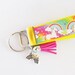 Unicorn and Rainbow Key Fob Unicorn Keychain Rainbow and - Etsy